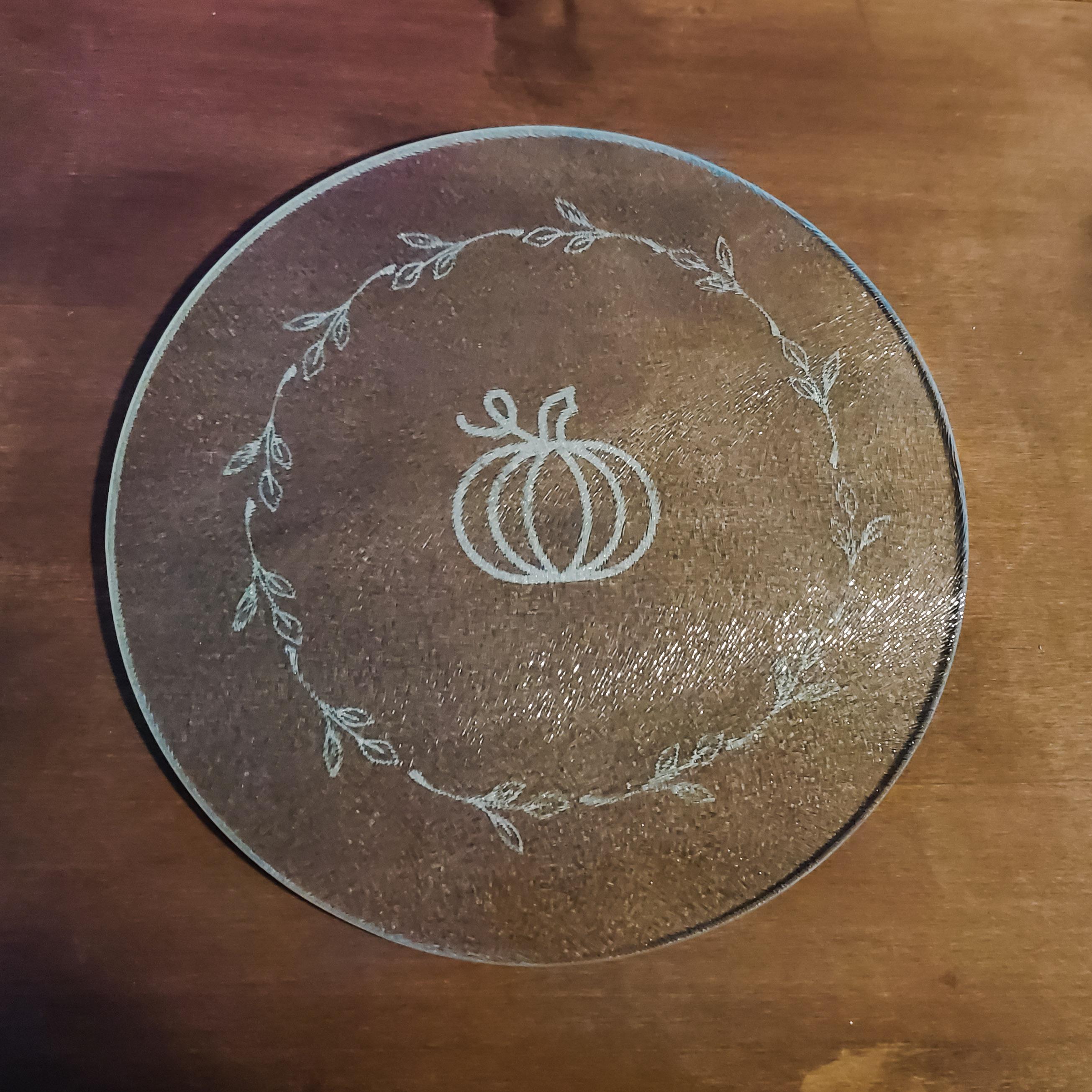 Laser glass etching. | Scrolller