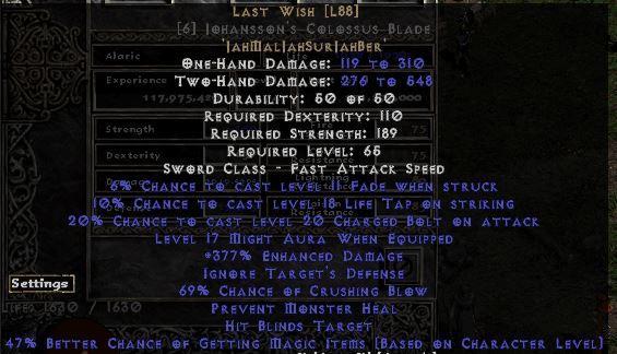 Last Wish Mercenary complete :') | Scrolller