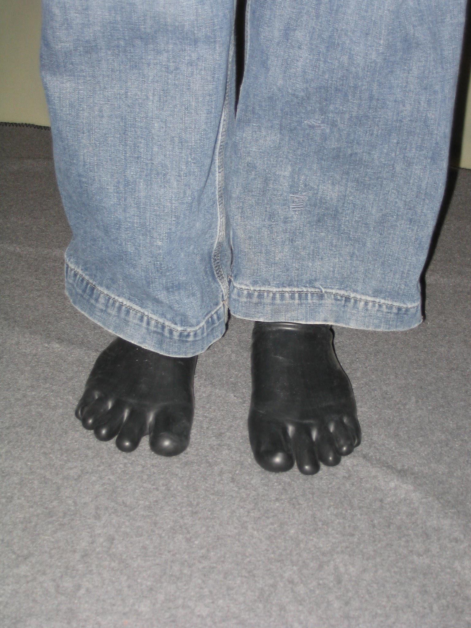 Latex Toe Socks And Jeans Scrolller 8710