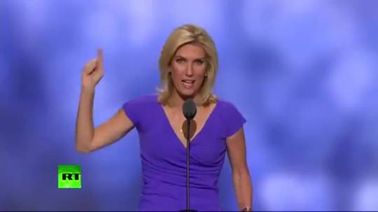 Laura Ingraham forgets which rally she's at. | Scrolller