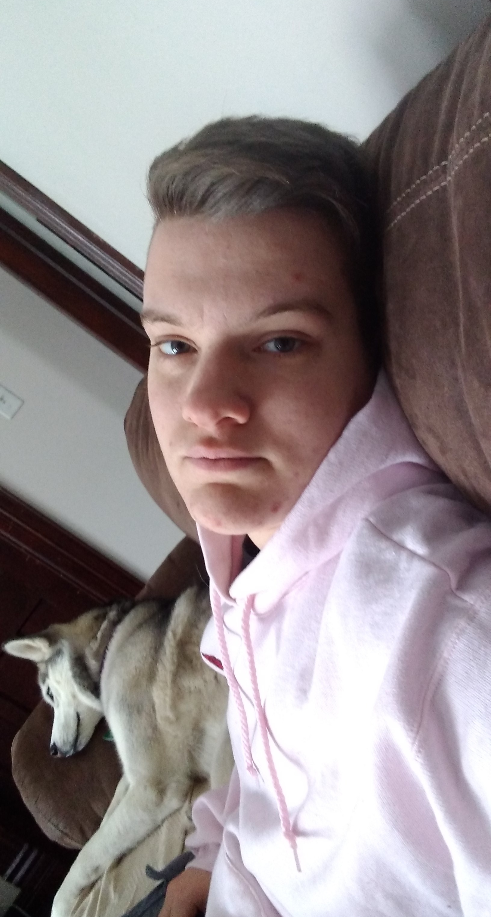 Lazy day on the couch with the doggy :) | Scrolller