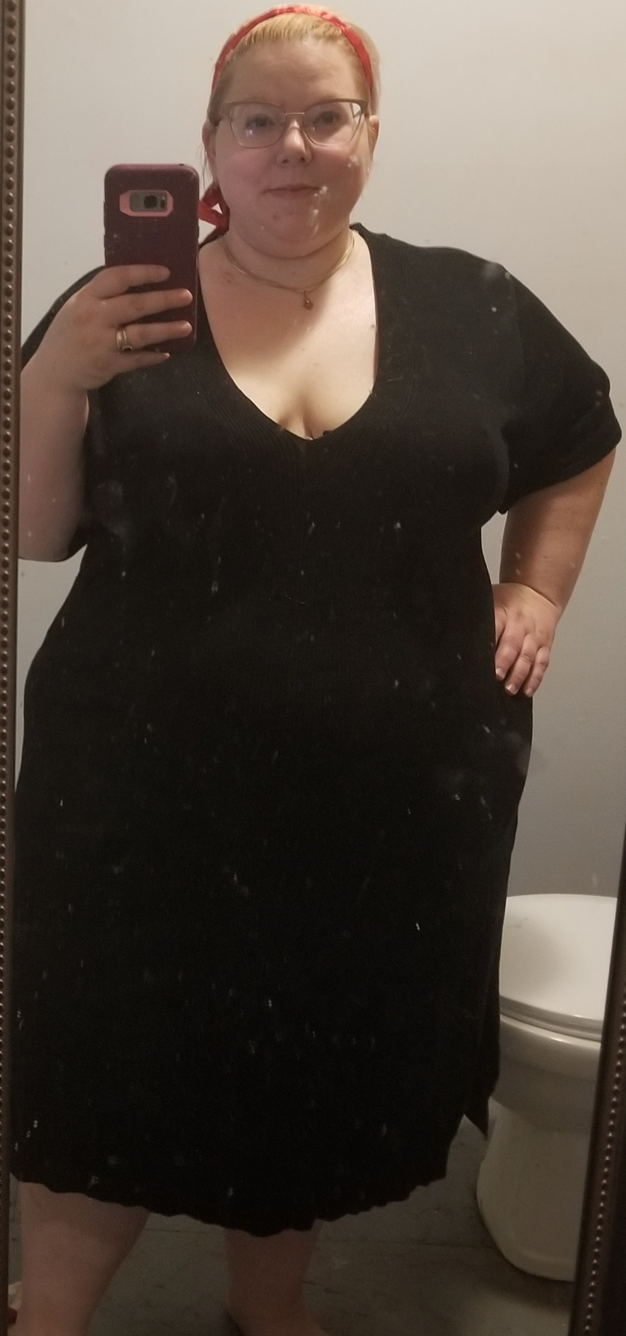 LBD new glasses and red hair | Scrolller