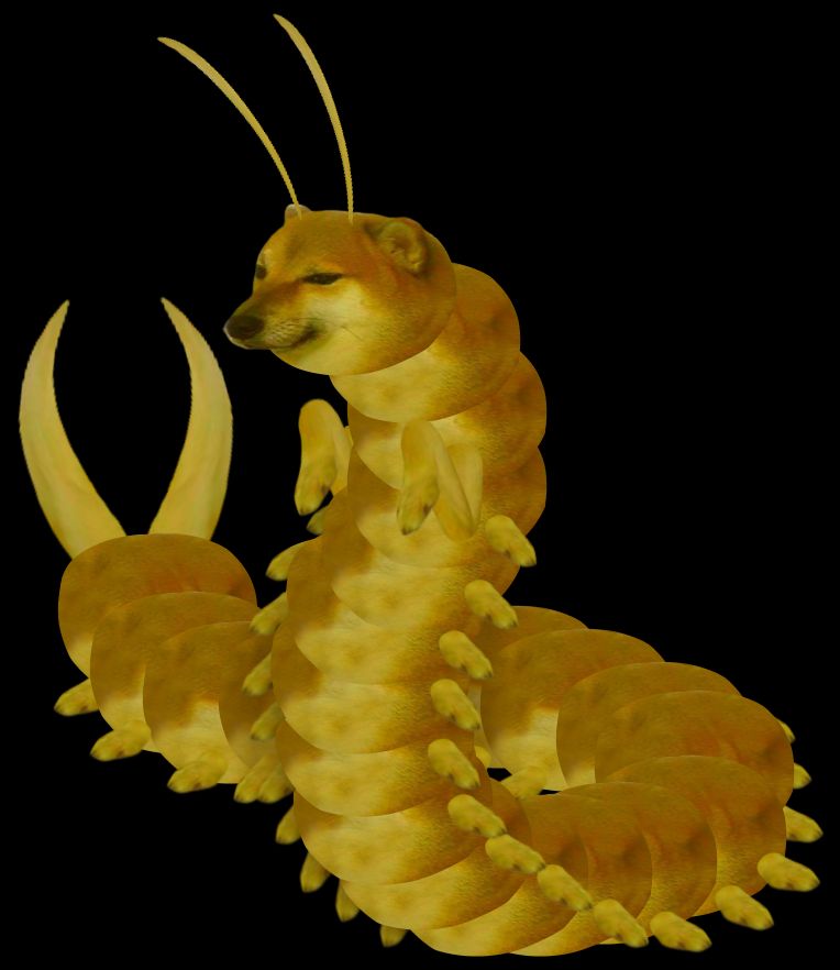 Le Centipede Cheems Has Arrived Scrolller