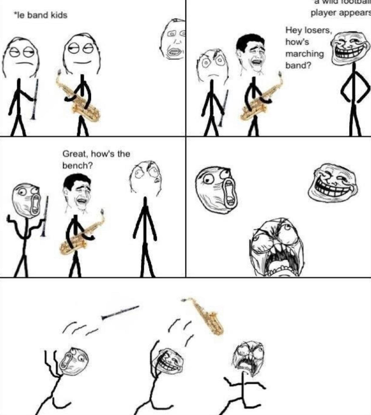 Le marching band | Scrolller