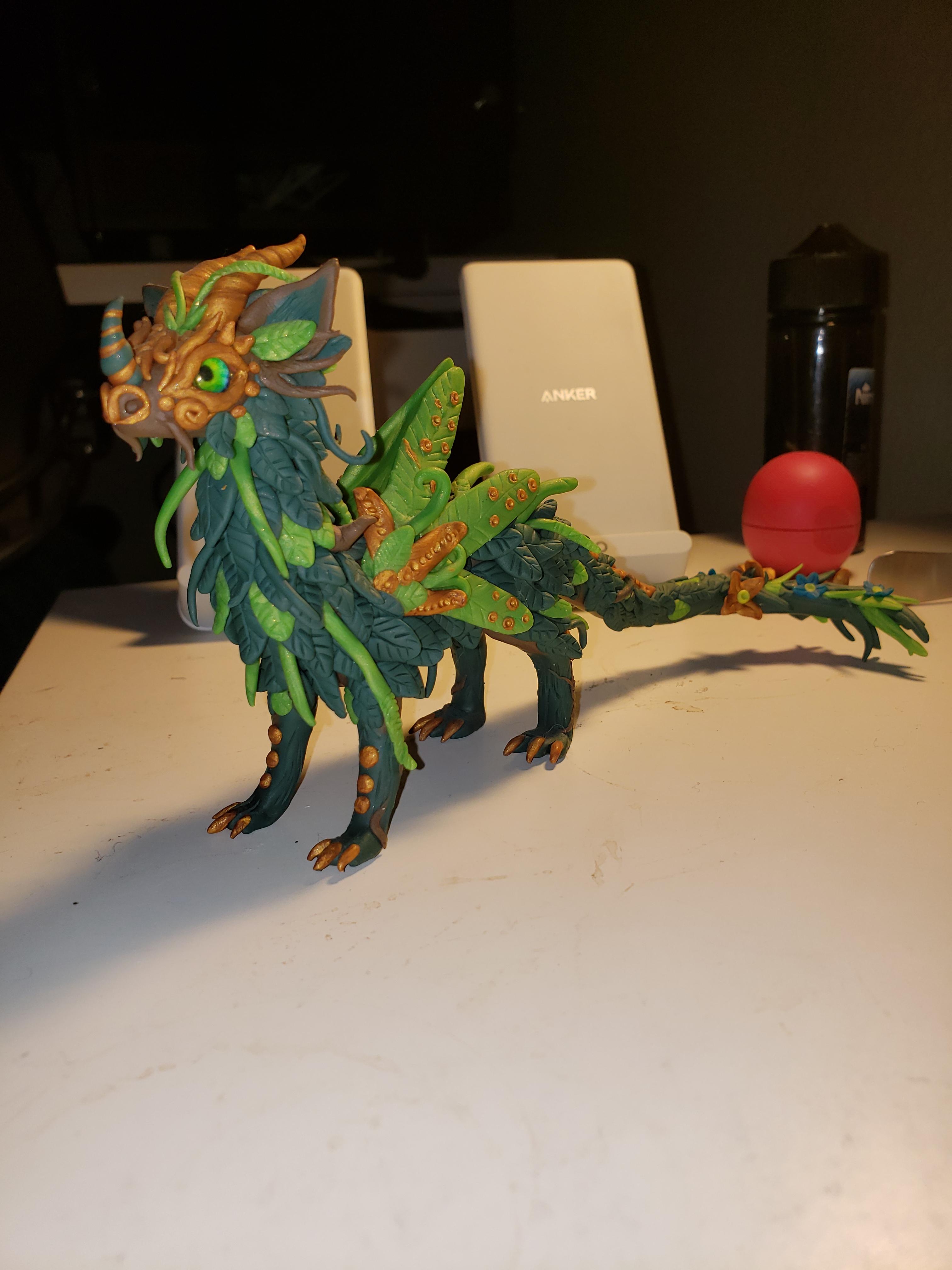 Leafy dragon boy 🐲🍃 | Scrolller