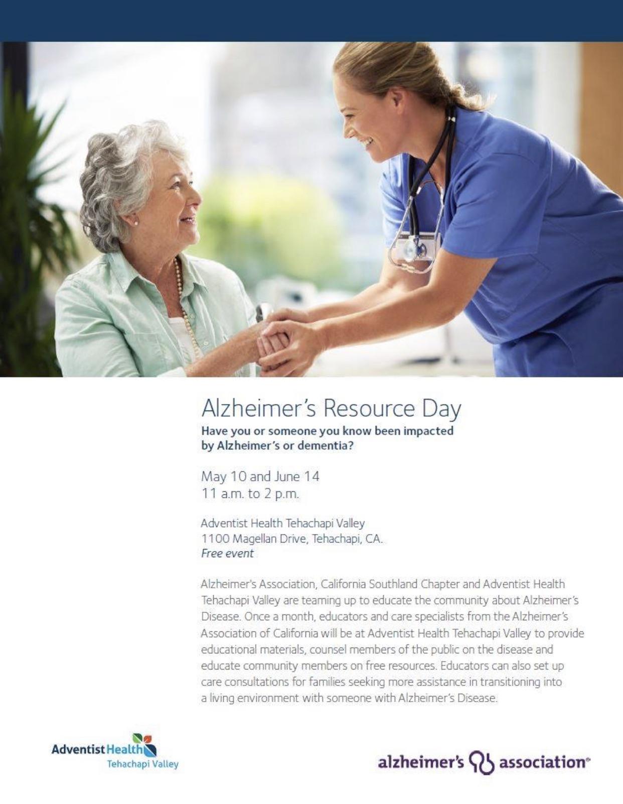 Learn more about Alzheimer’s and Dementia at these resource days. | Scrolller