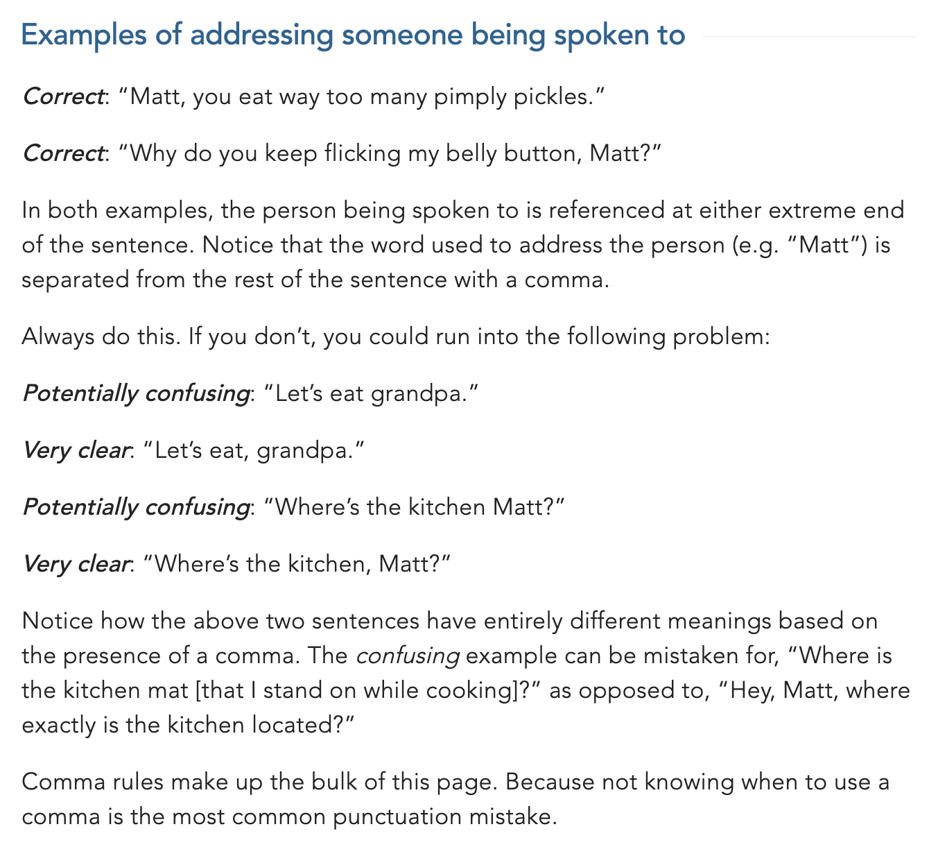 Learning Punctuation with Matt | Scrolller