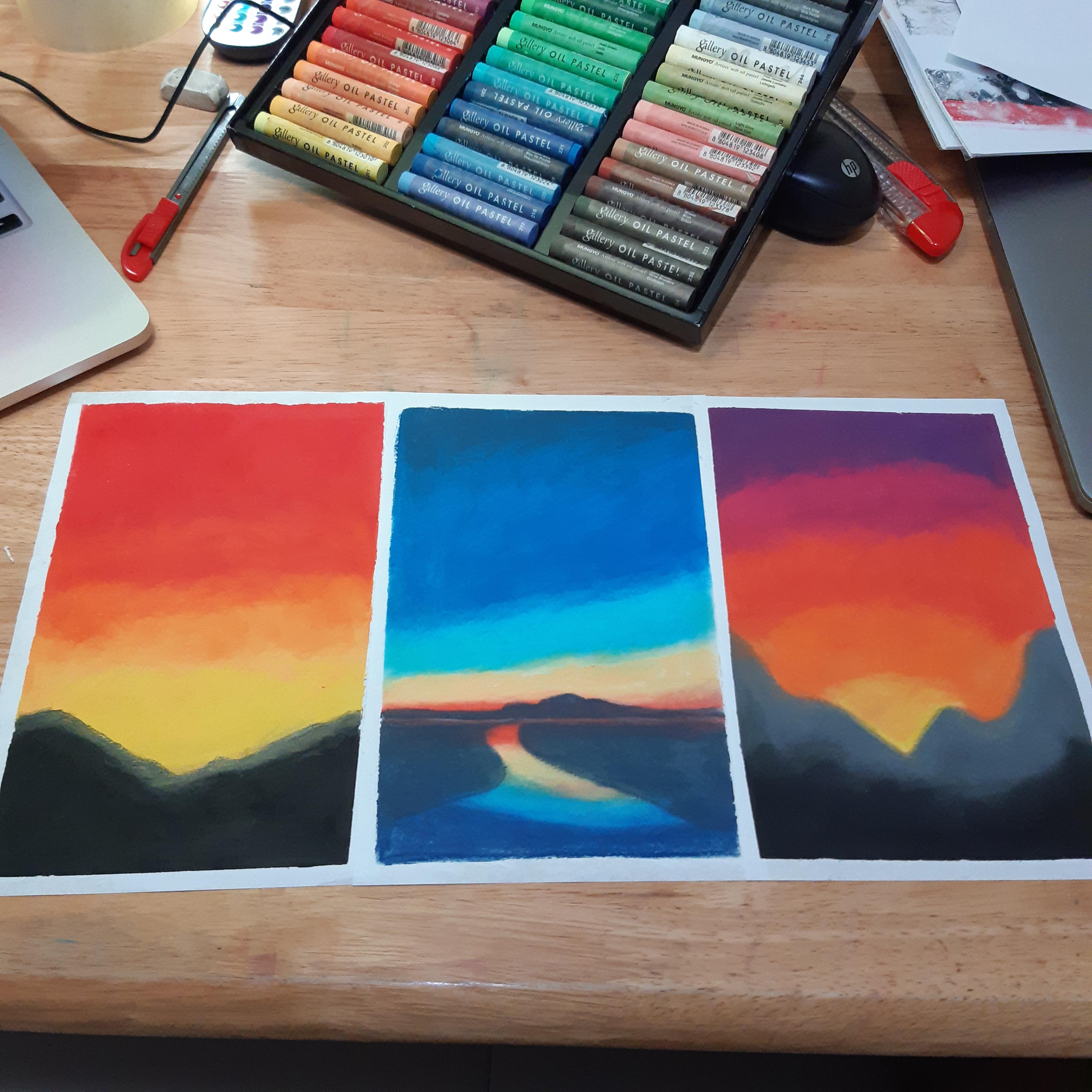 Learning sunsets | Scrolller