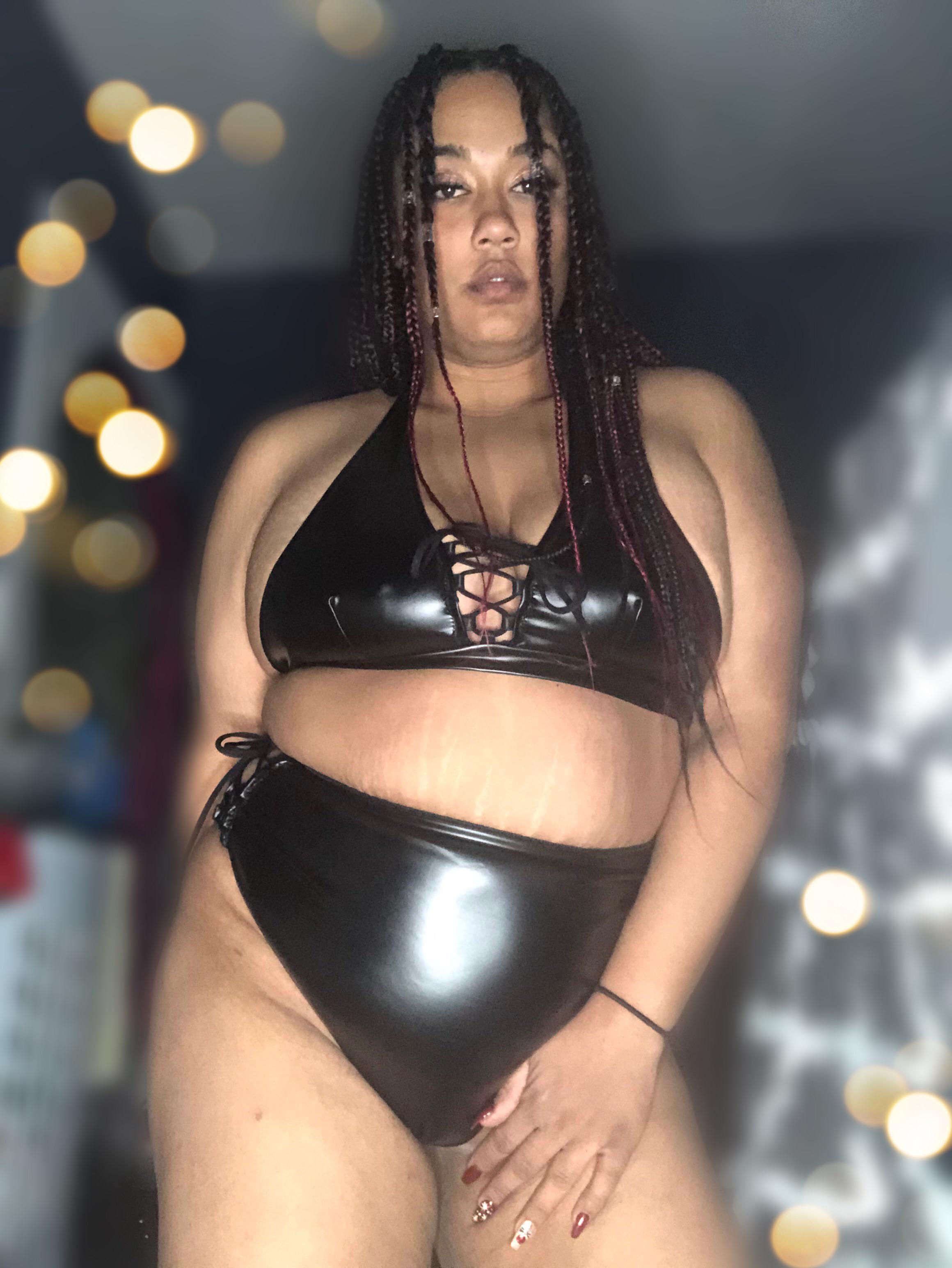 Leather look counts right? 😈 | Scrolller