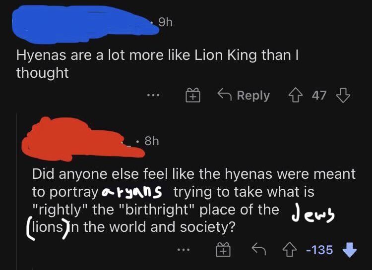 Leave the Lion King alone | Scrolller