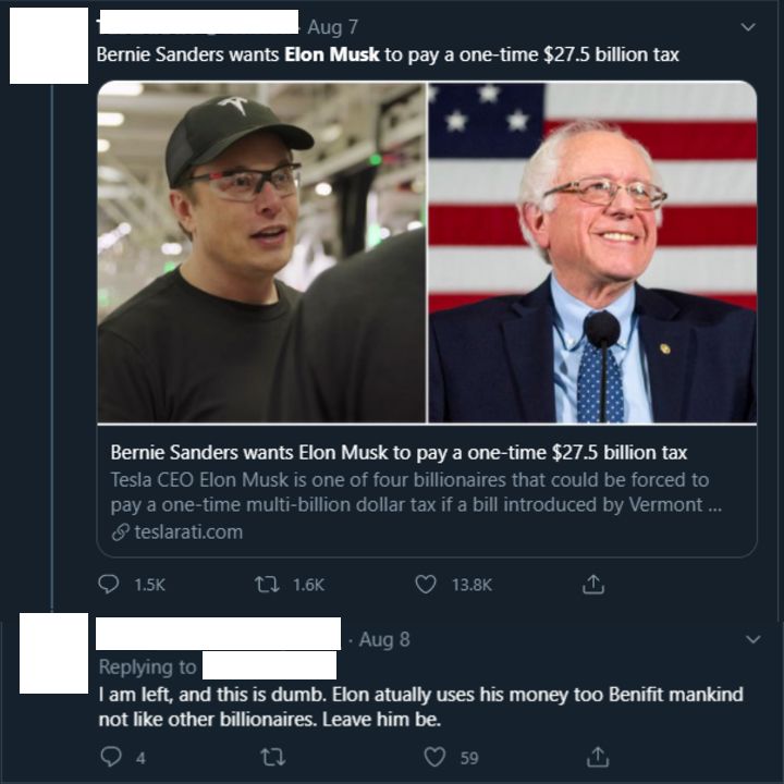 Please leave elon musk alone he isnt like other billionaires | Scrolller