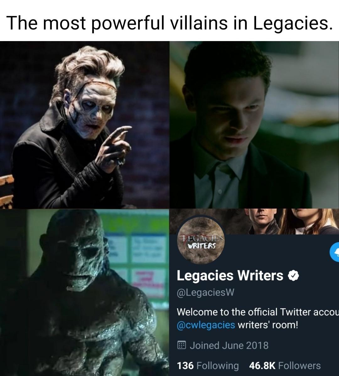 Legacies has the best villains. | Scrolller
