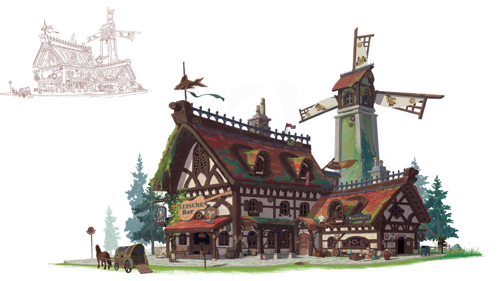 Leisure Bar by Yanbin He | Scrolller