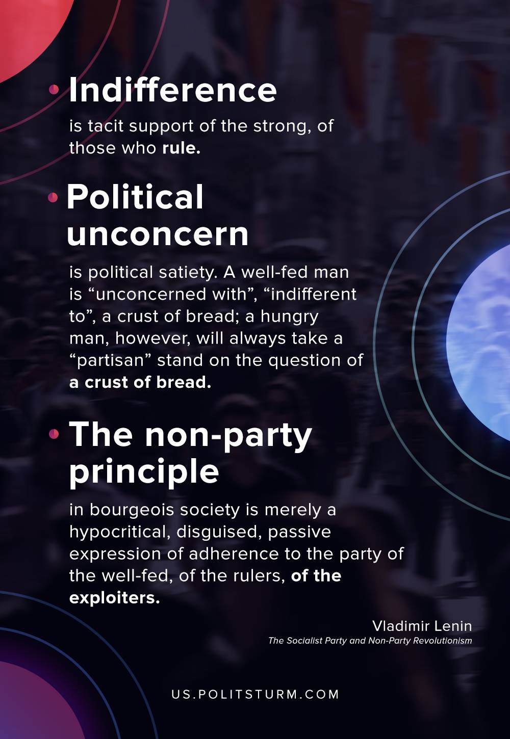 Lenin on Indifference | Scrolller