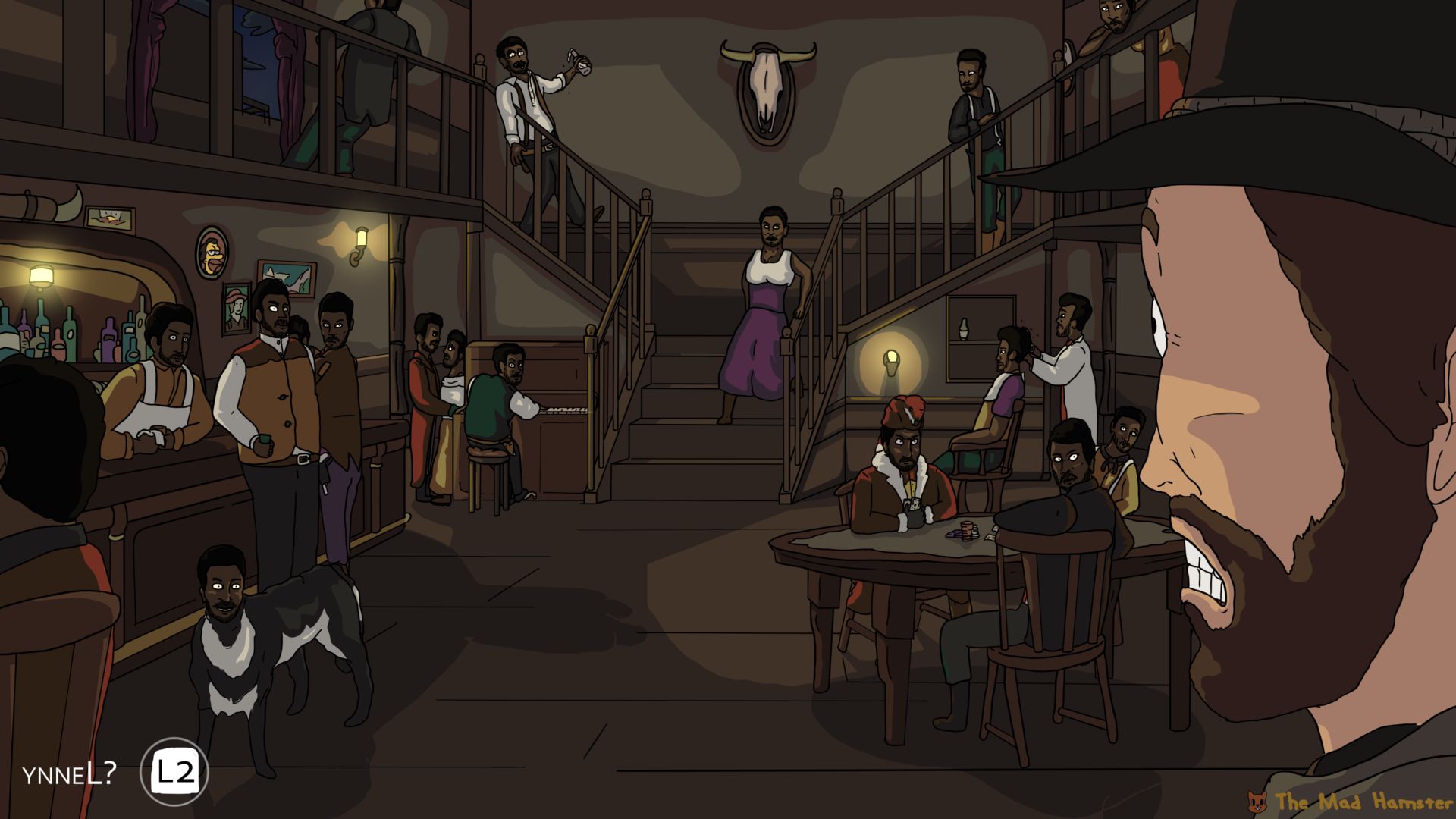 Lenny!? - some art I made based on one of the best bits in the story. | Scrolller