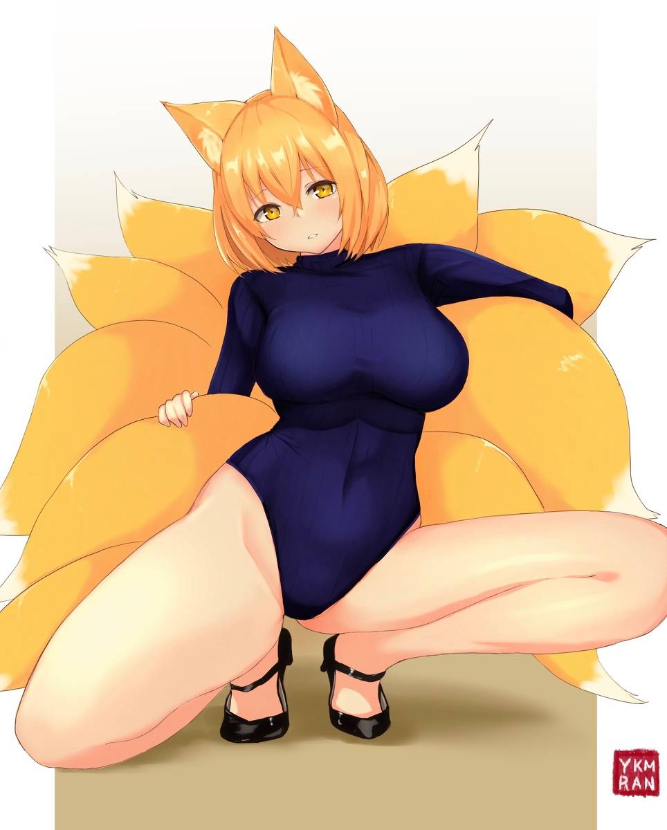 Leotard and Tails [Touhou] | Scrolller