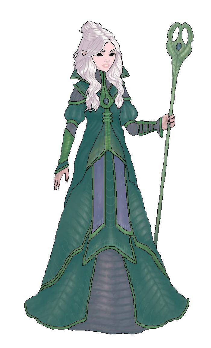 LeShay concept art (Forgotten Realms) | Scrolller