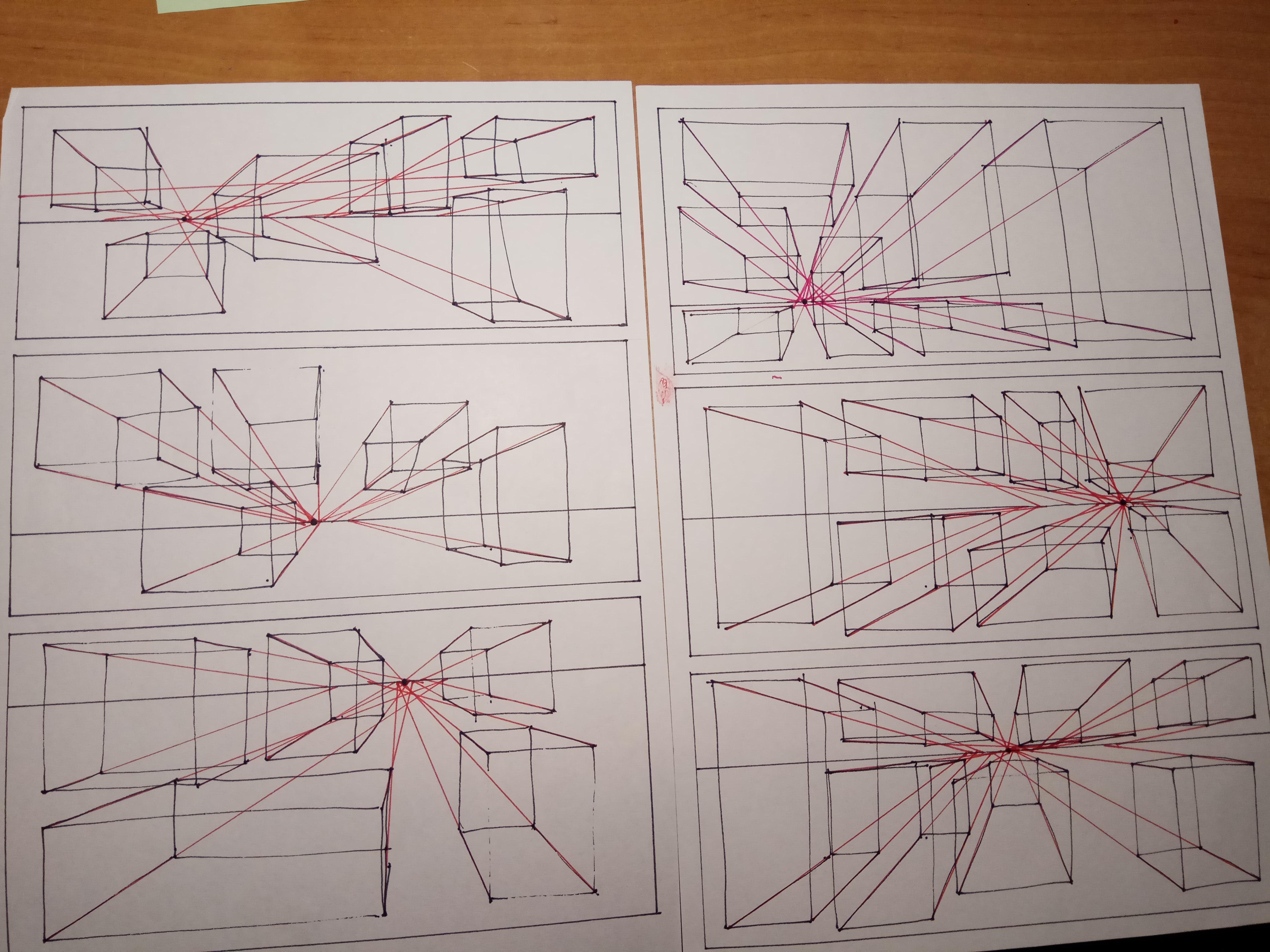 Lesson 1: Rough perspective - critique appreciated! :) | Scrolller