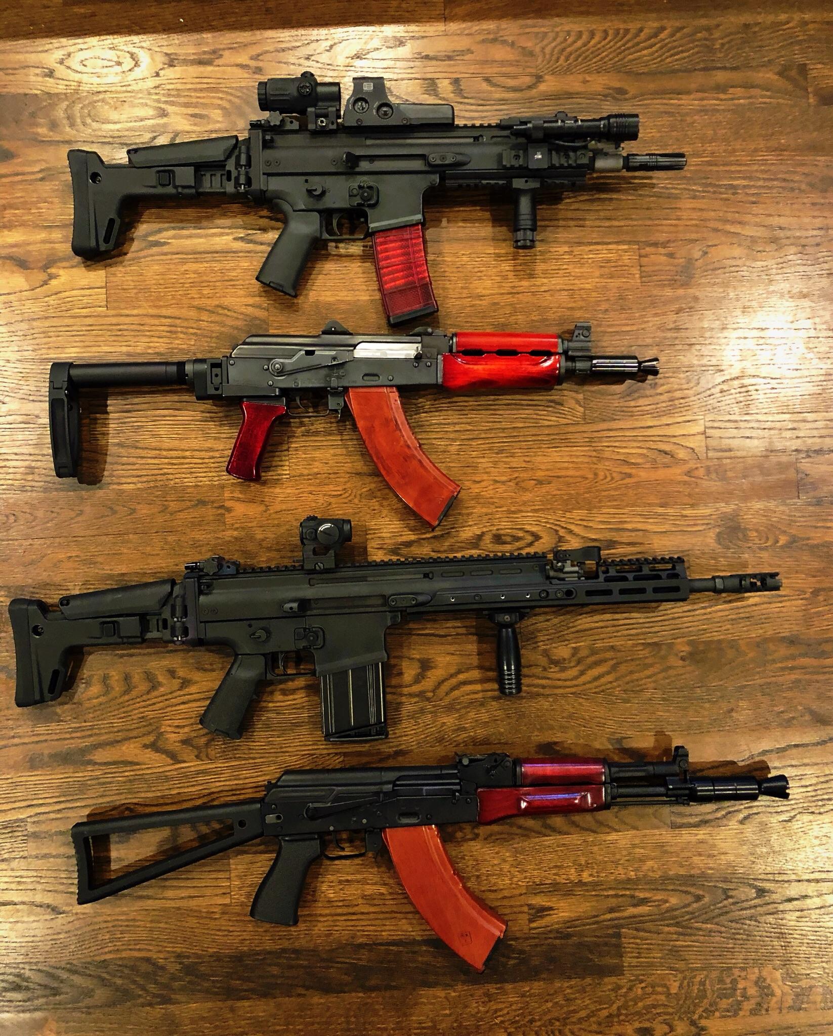 Let’s try this again. SCAR 16 SBR/M92 Pap Pistol/SCAR 17/Arsenal 107CR | Scrolller