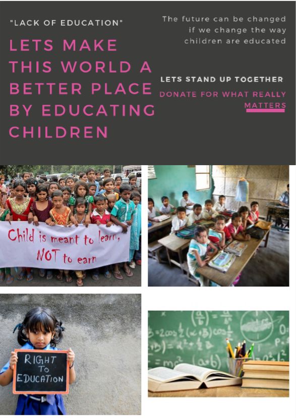 Lets change the world through providing education to the children living in poverty | Scrolller