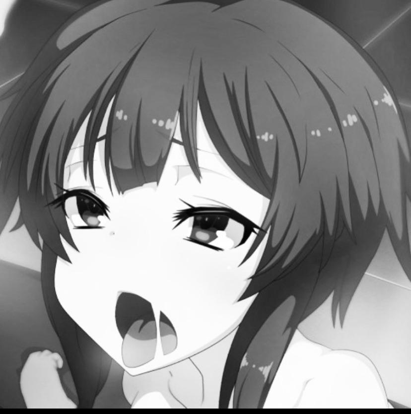Lf Mono Source 1girl Ahegao Tongue Out Shirtless Short Hair