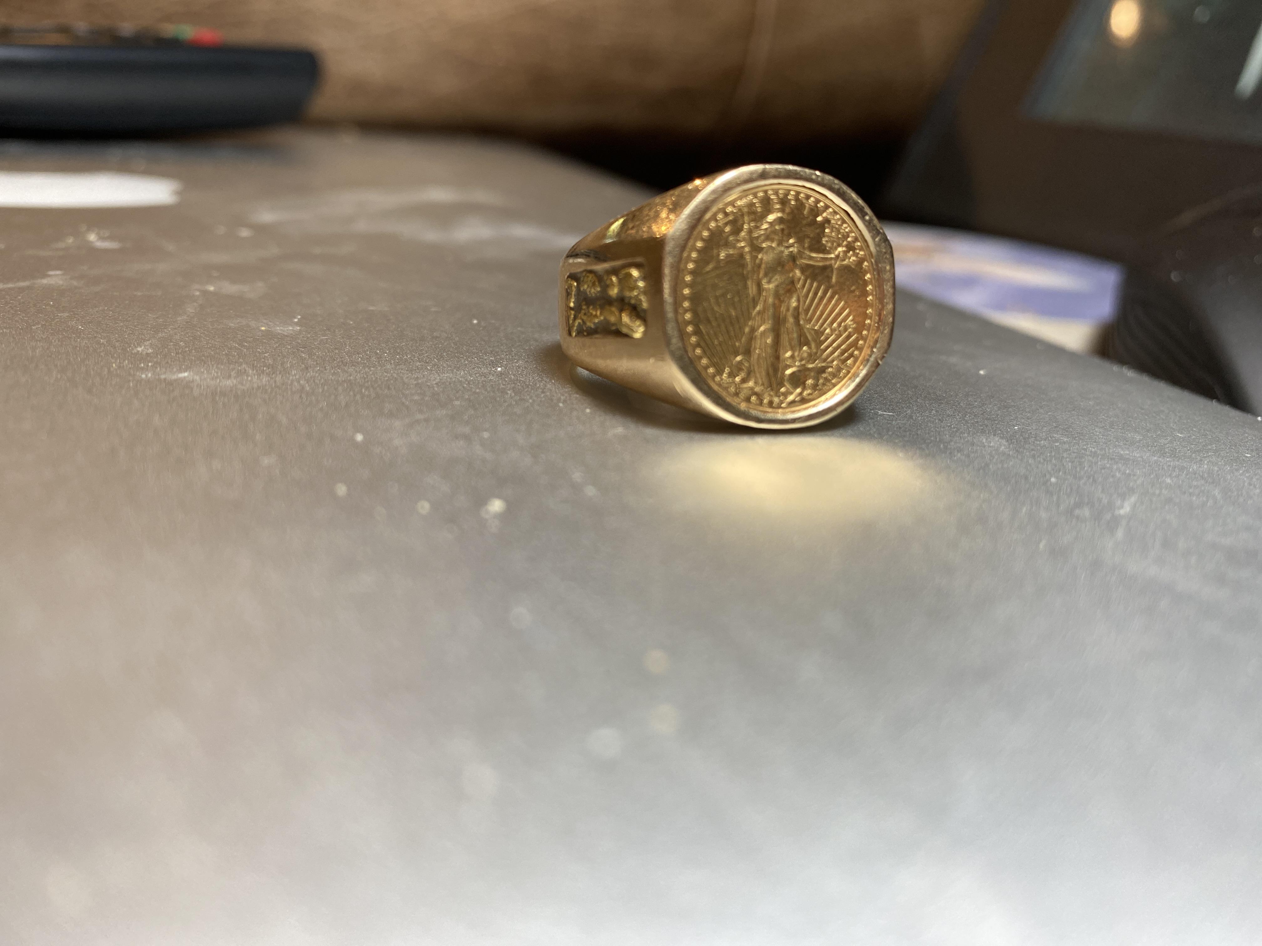 Liberty coin ring | Scrolller