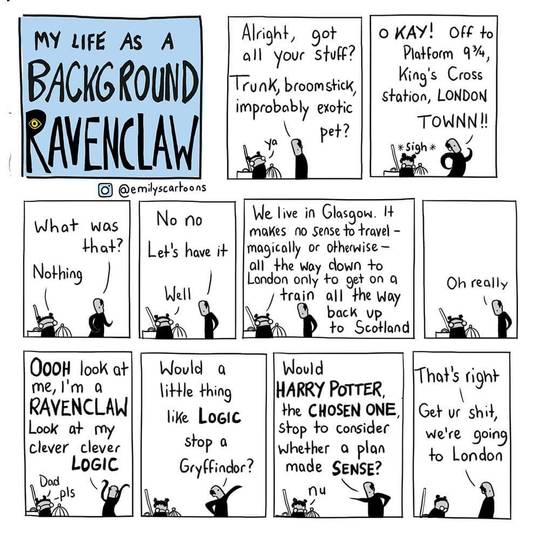 Life as a background Ravenclaw | Scrolller