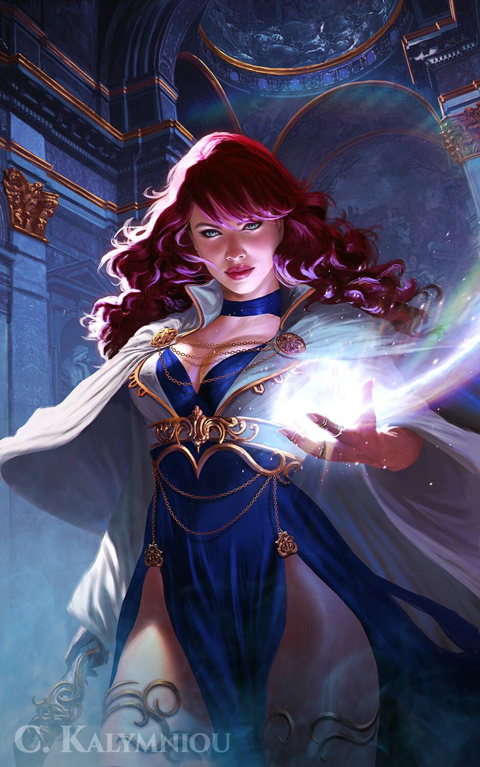 Light Mage by Caterina Kalymniou | Scrolller