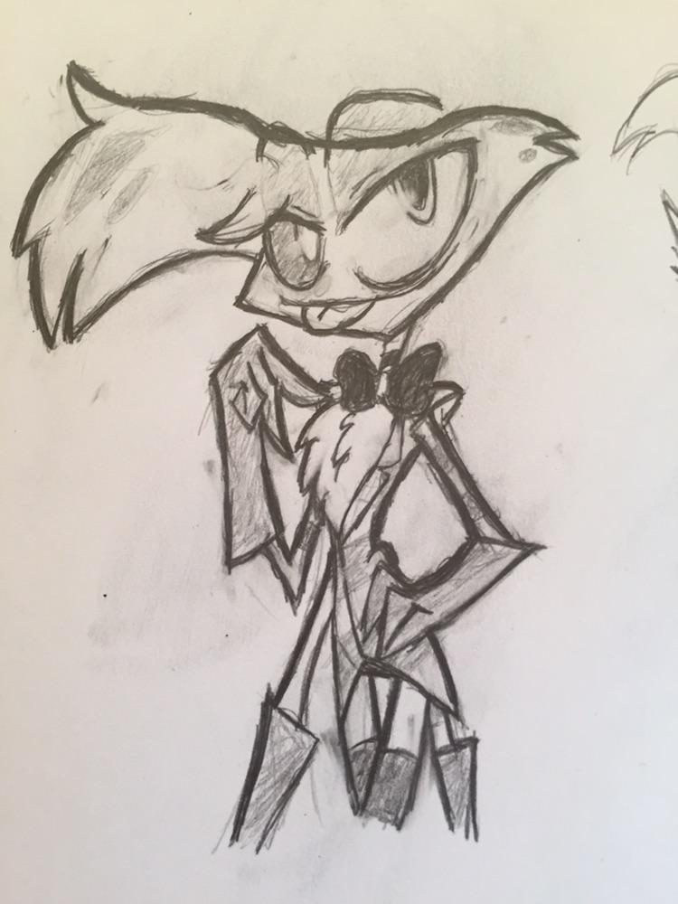 Lil angel dust doodle from class | Scrolller