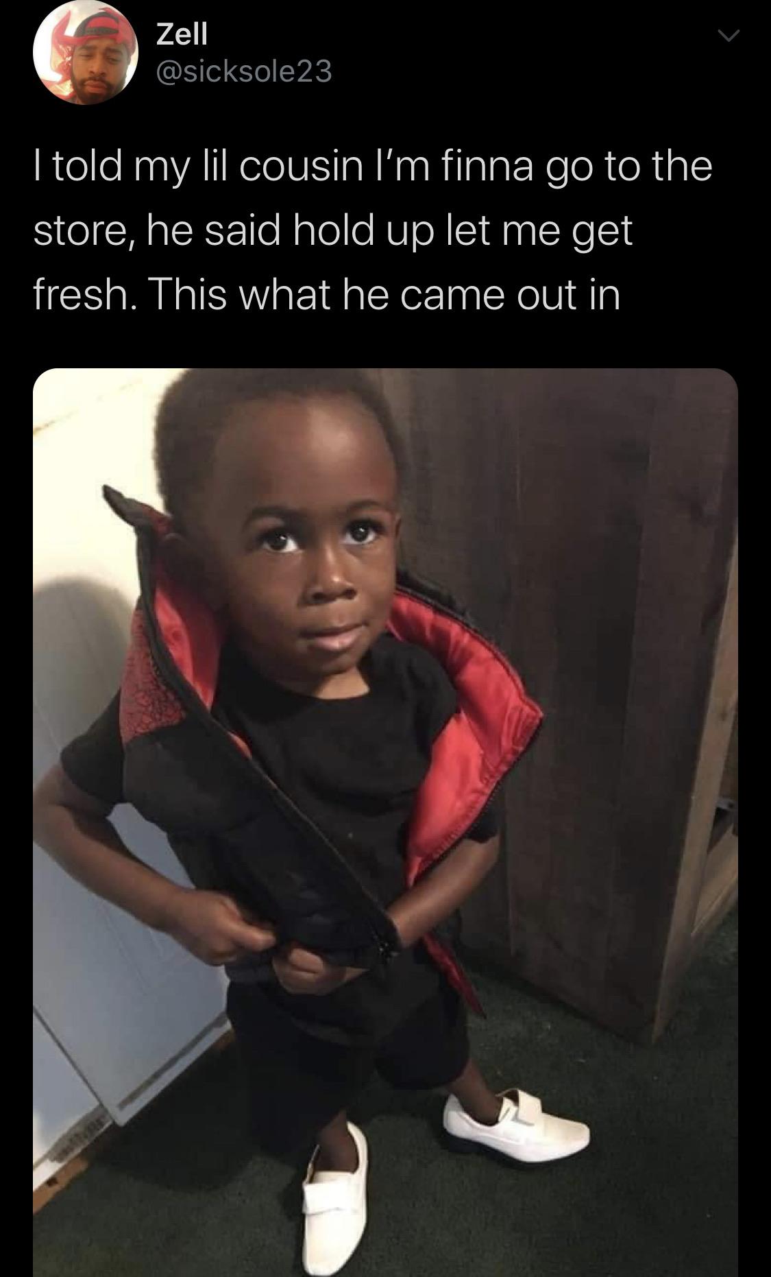 Lil cuz got that Dracula drip | Scrolller