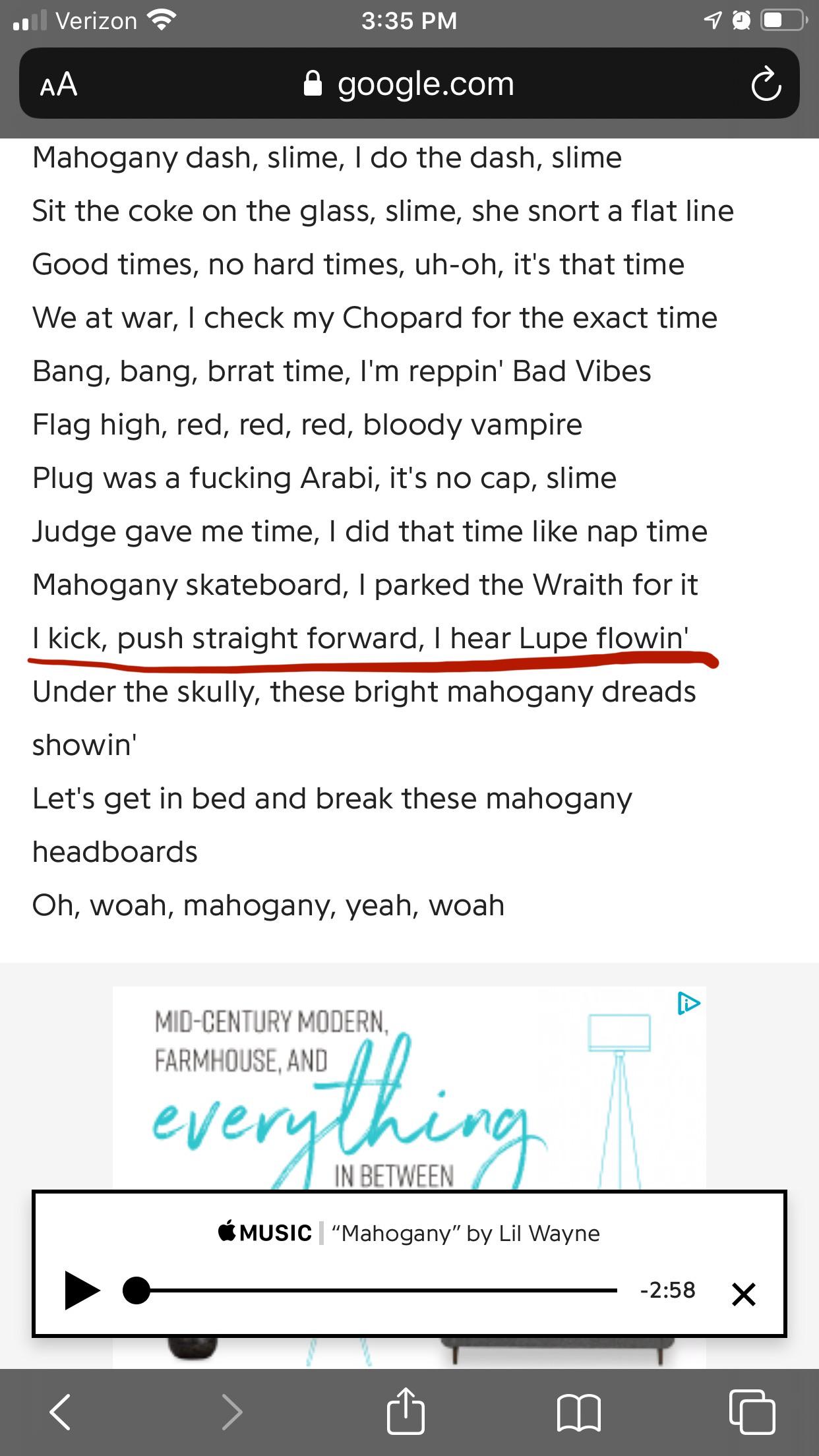 Lil Wayne showing Lupe love | Scrolller