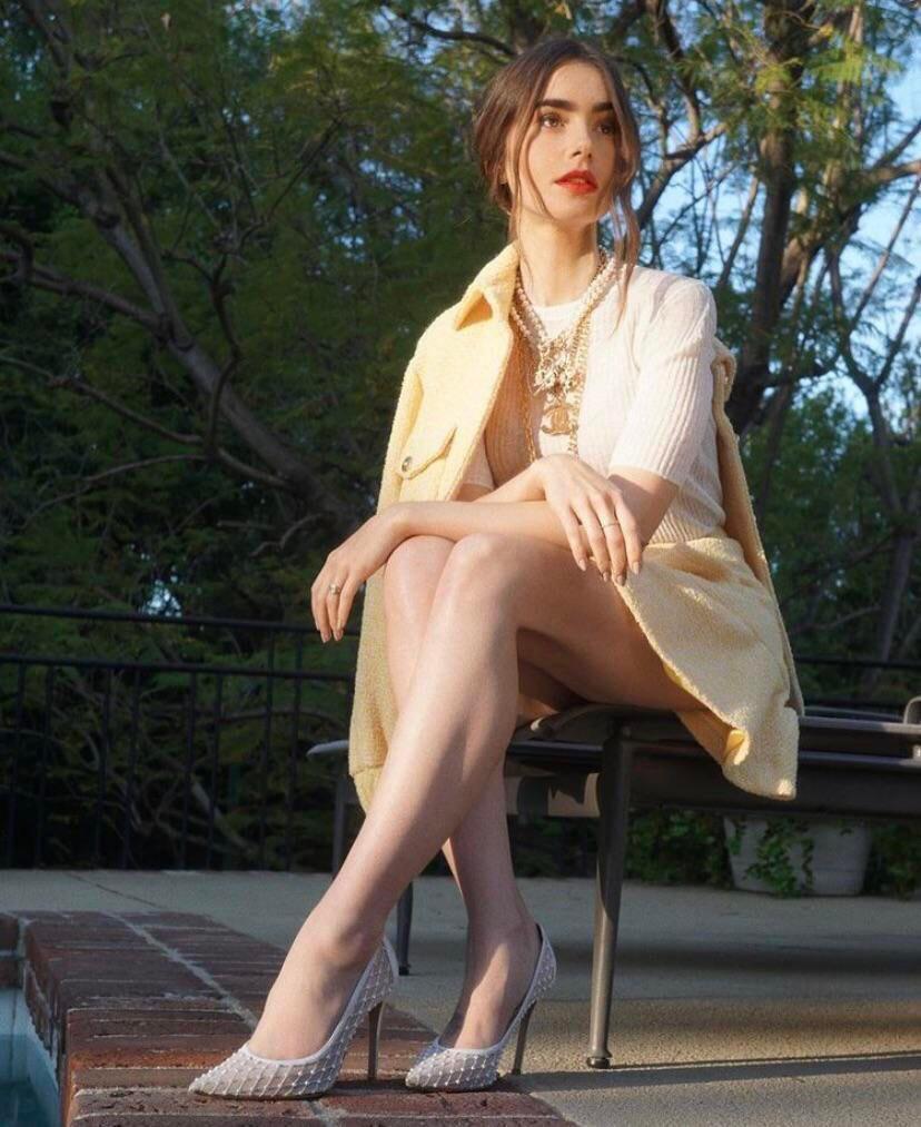 Lily Collins blessing us | Scrolller