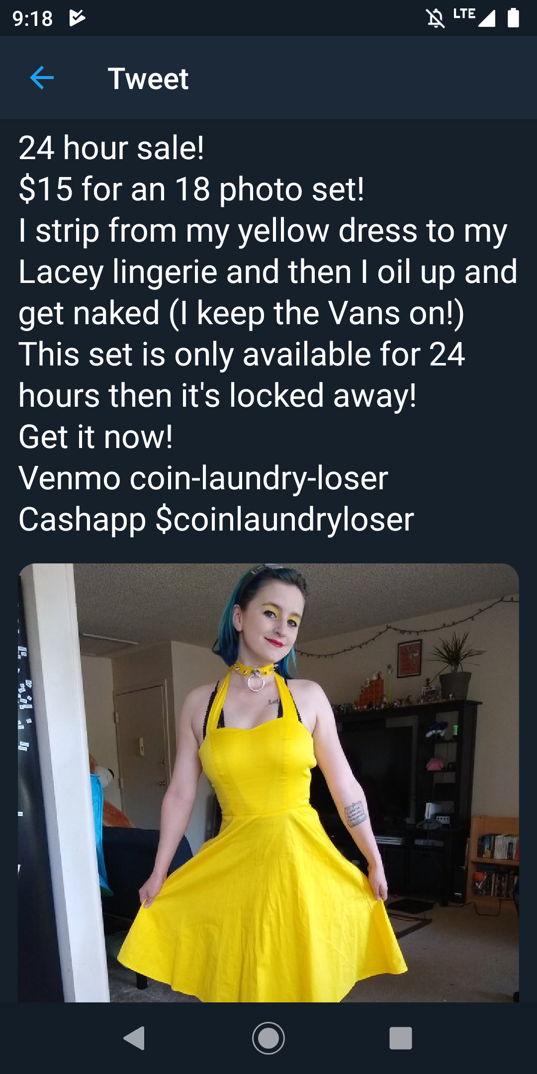 Limited time photo set available! Lingerie, oil and Vans! | Scrolller