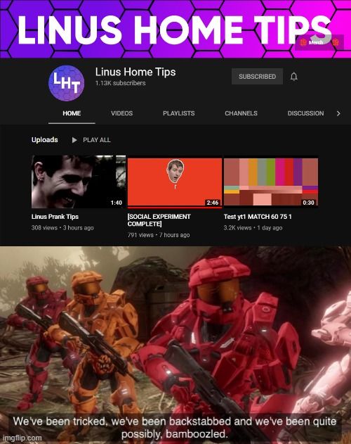 Linus Prank Tips | Scrolller