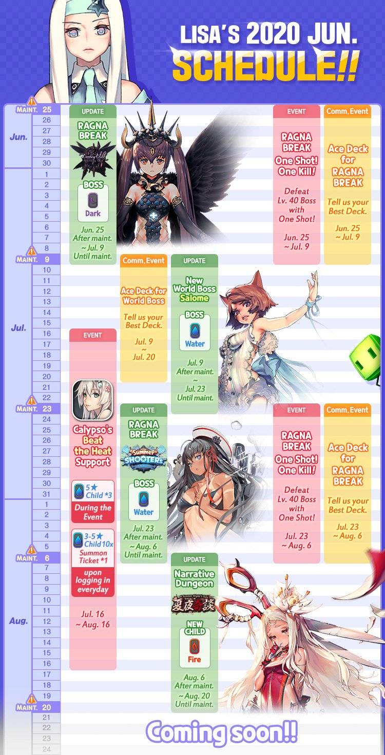 Lisa's Upcoming Schedule Calendar | Scrolller