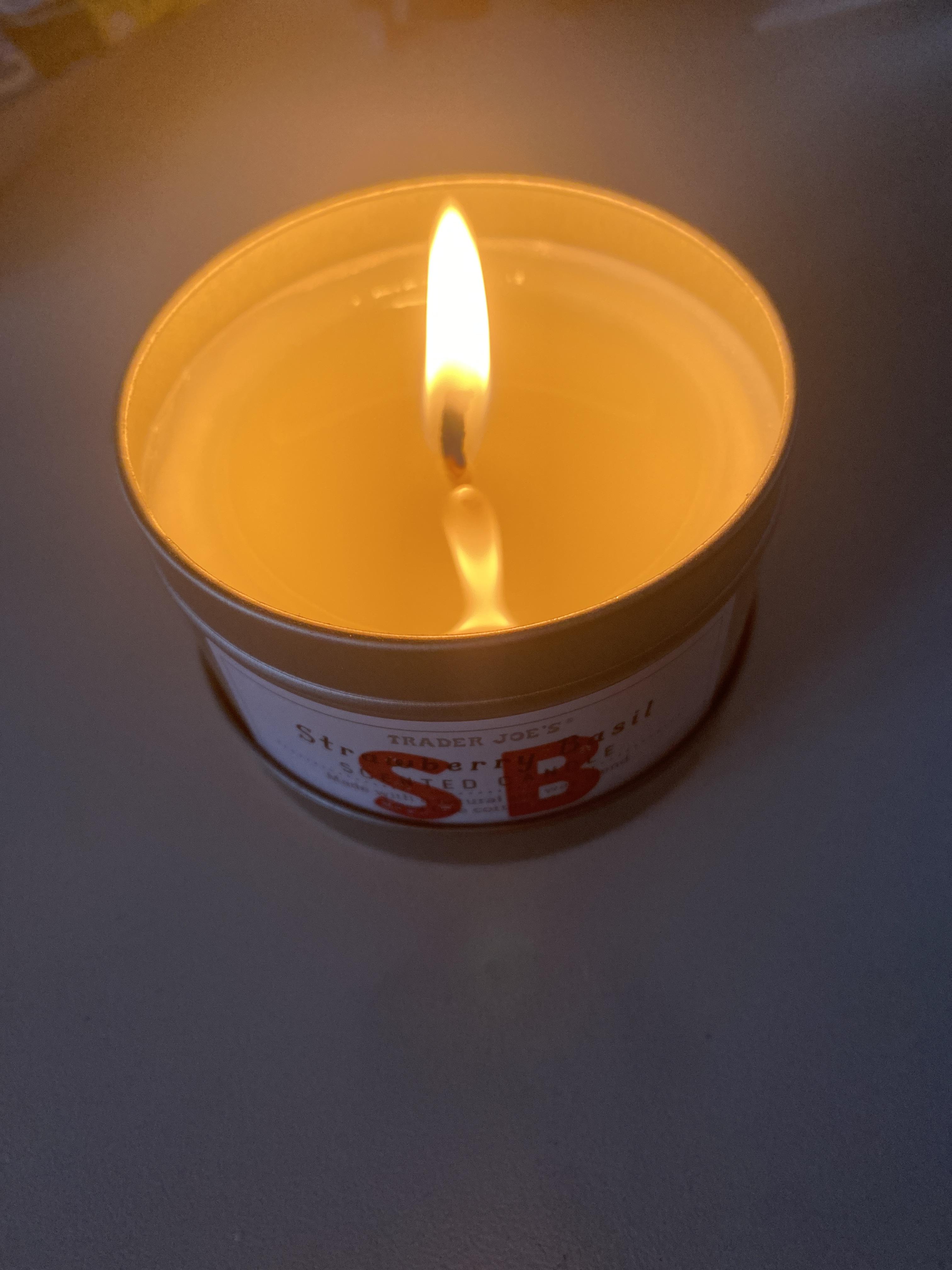 literally just a strawberry scented candle | Scrolller