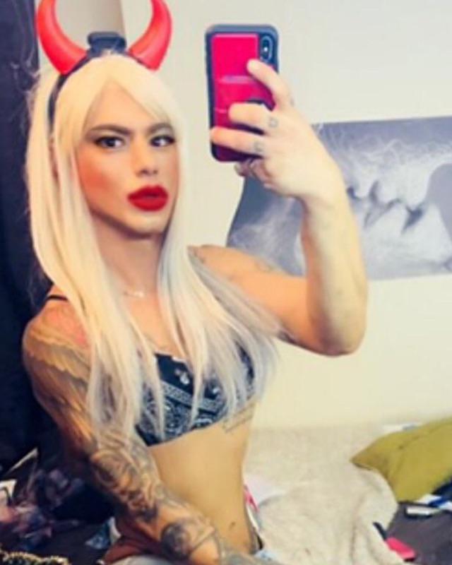 Little devil has a trident between her legs 😈 | Scrolller