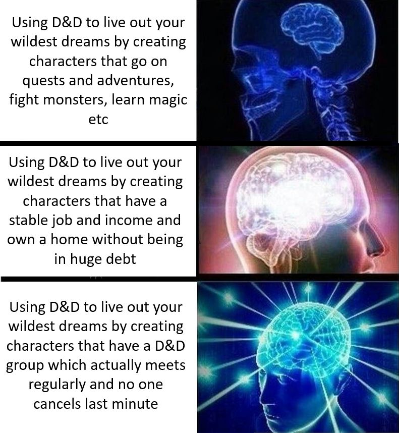 Living out your dreams through dnd | Scrolller