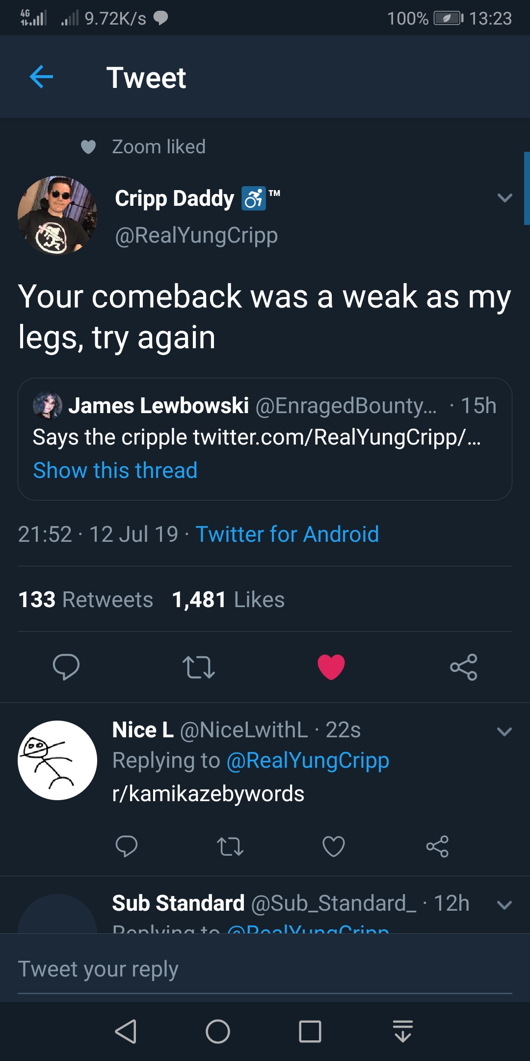 lmao absolute madlad | Scrolller