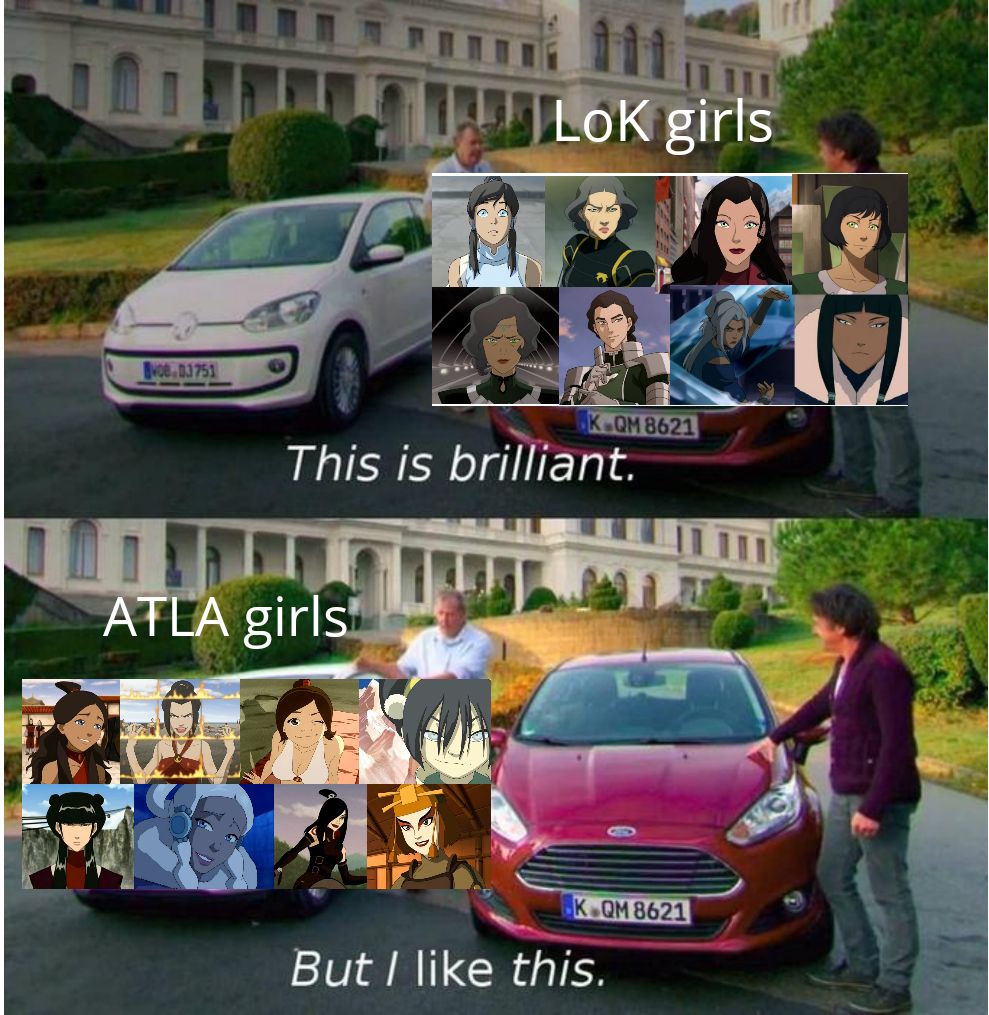 LoK has great girls, but the OGs are always better overall imo | Scrolller