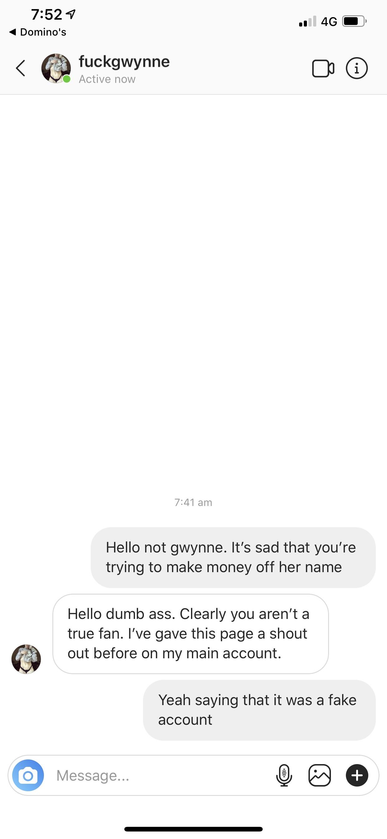 Lol the delusion is real with whoever runs this account | Scrolller