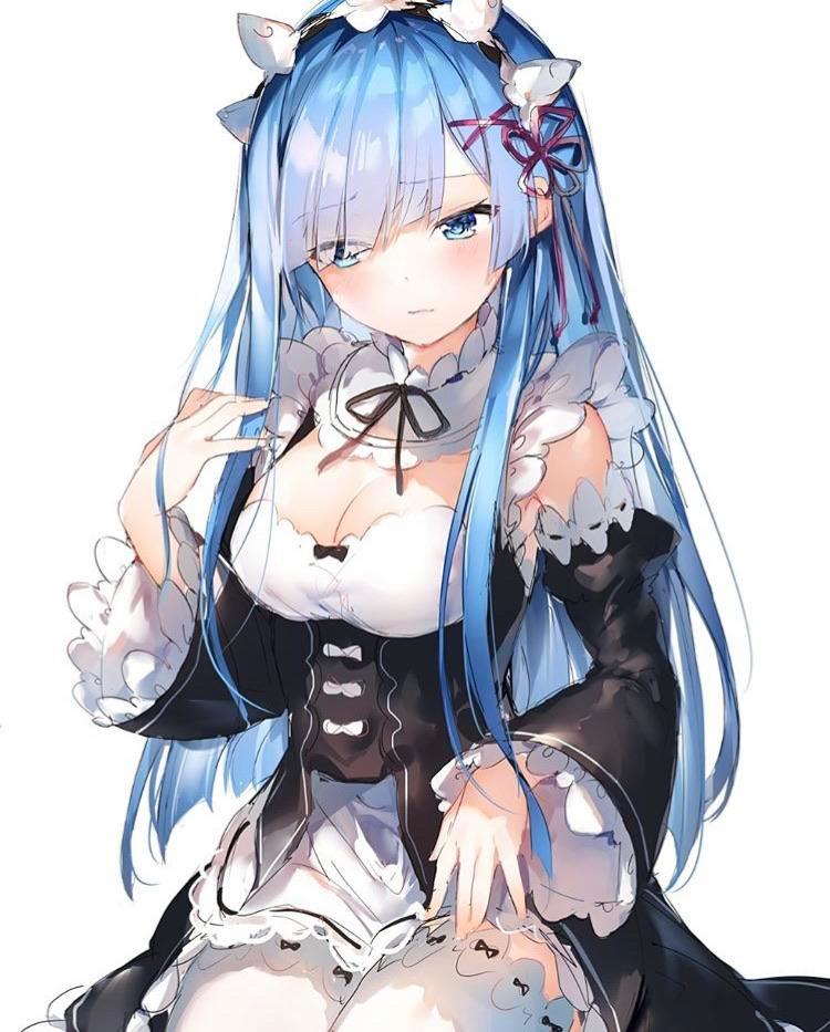 long hair Rem [Re:Zero] | Scrolller