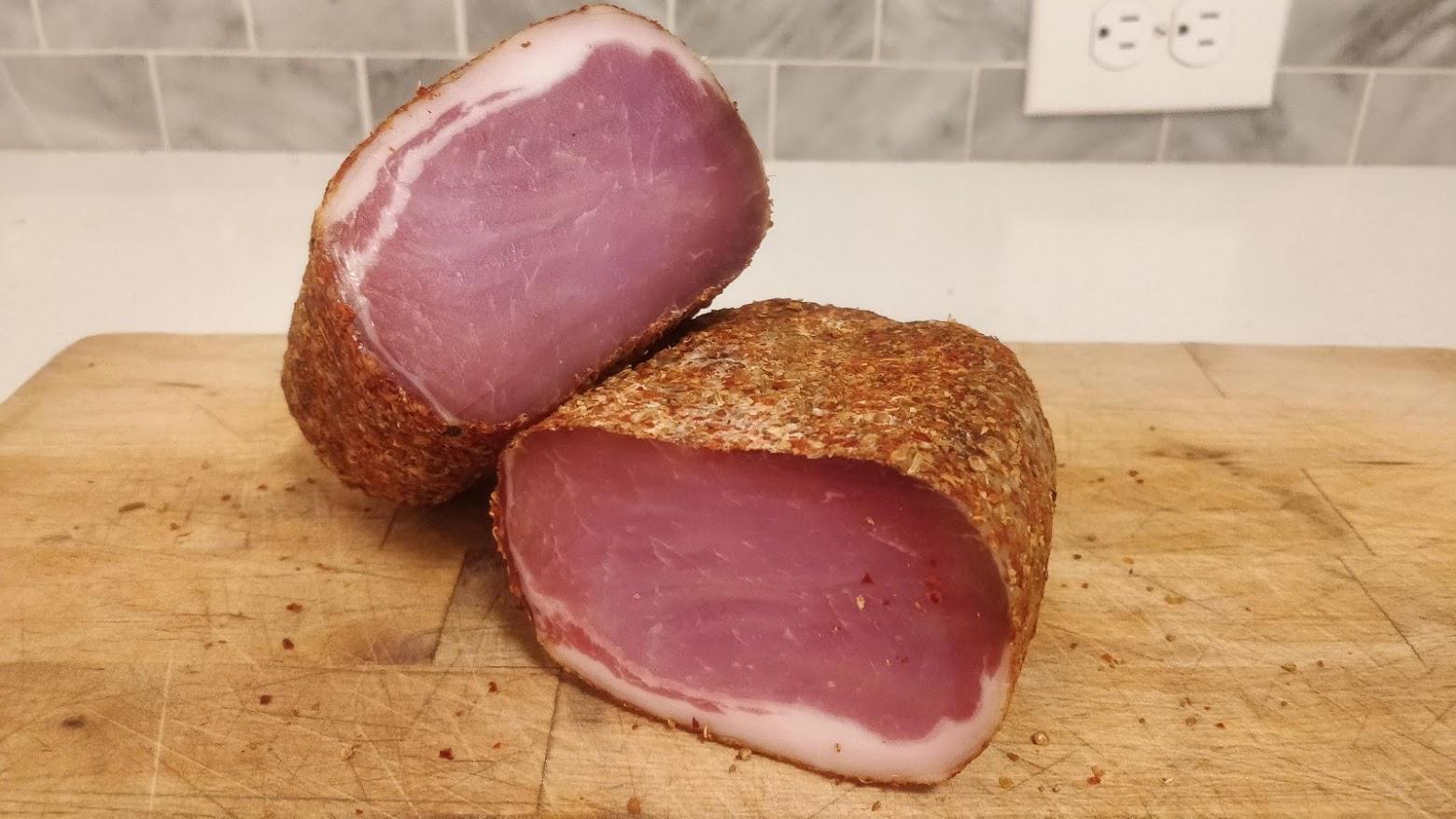 Lonza/Lomo, 5 weeks, my new favorite kind of "ham". | Scrolller