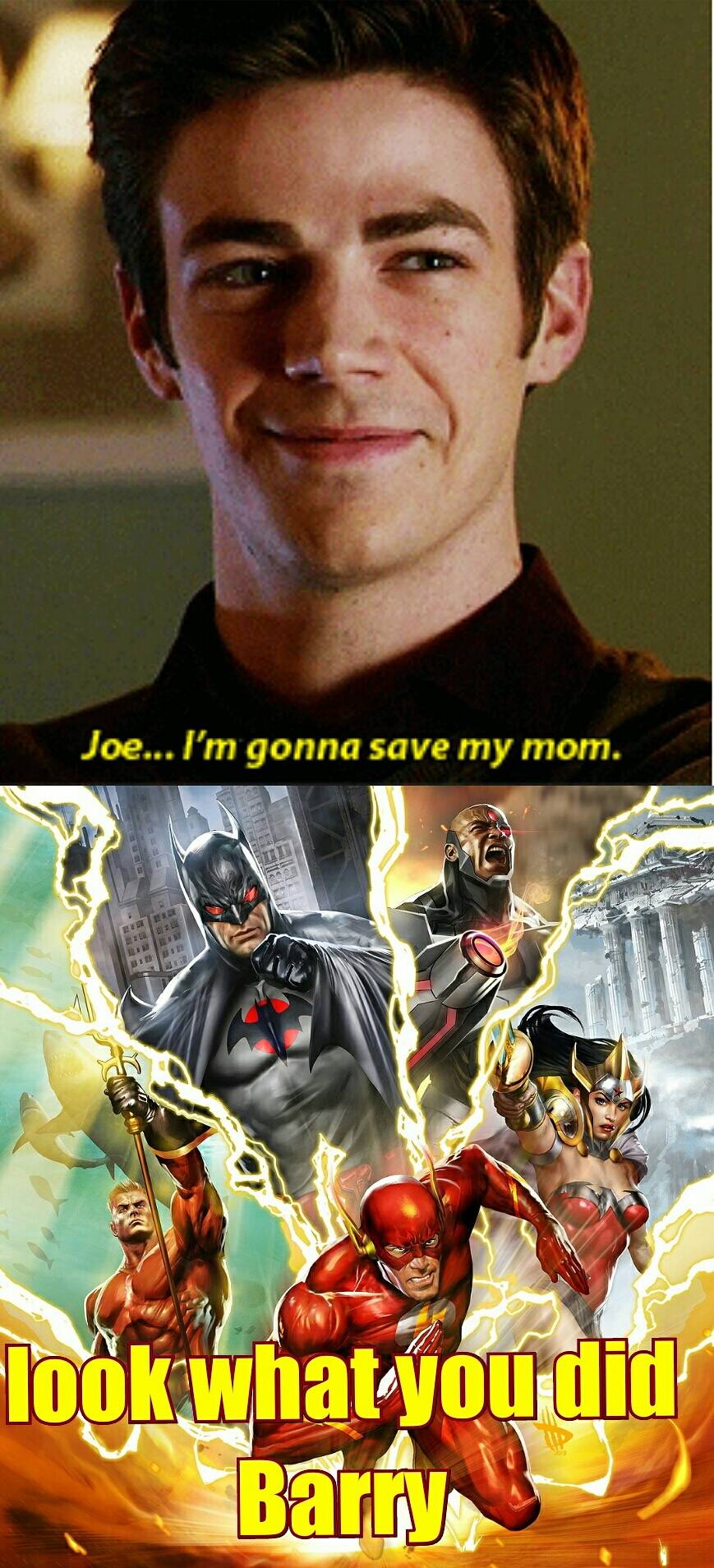 Look what you did Barry | Scrolller