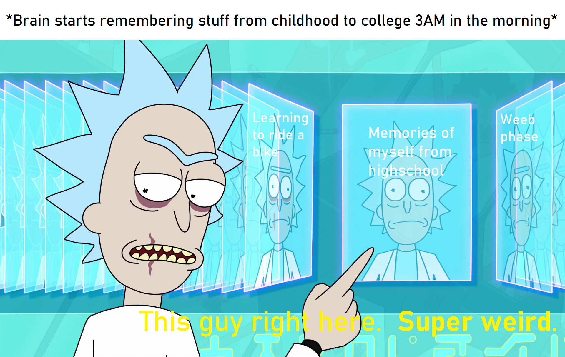 Looking back, it was super cringey. | Scrolller