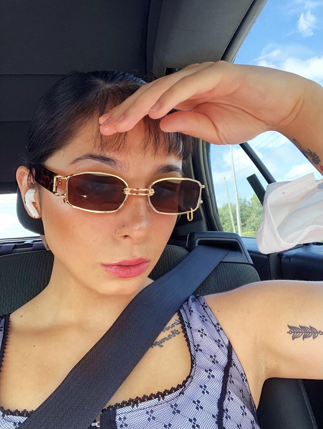 Looking fierce in the car😳 | Scrolller