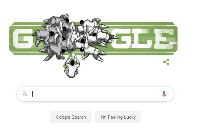 Looks like Google is celebrating orgies today...I guess they're "feeling lucky" | Scrolller