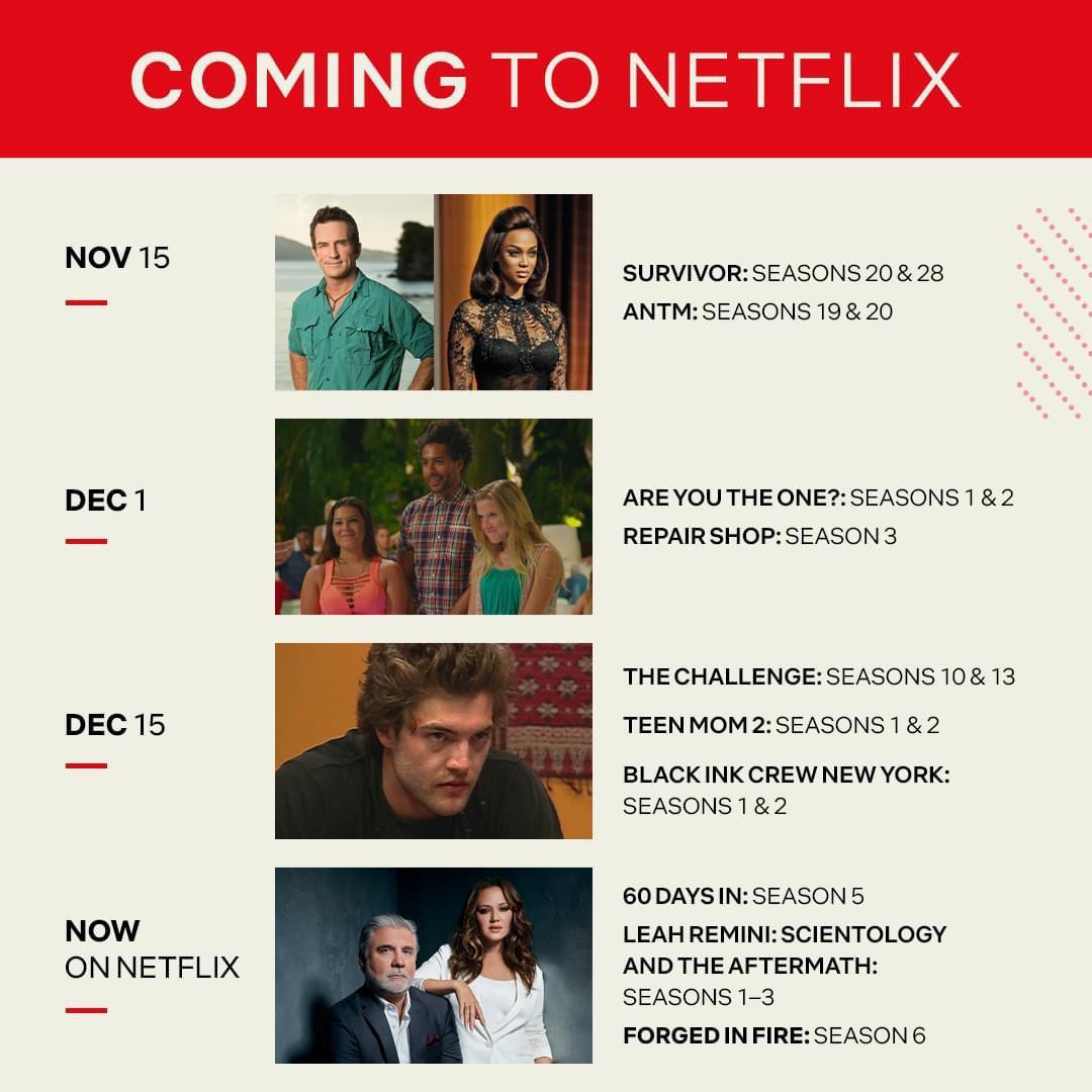 Looks like season 10 & 13 are coming to Netflix | Scrolller