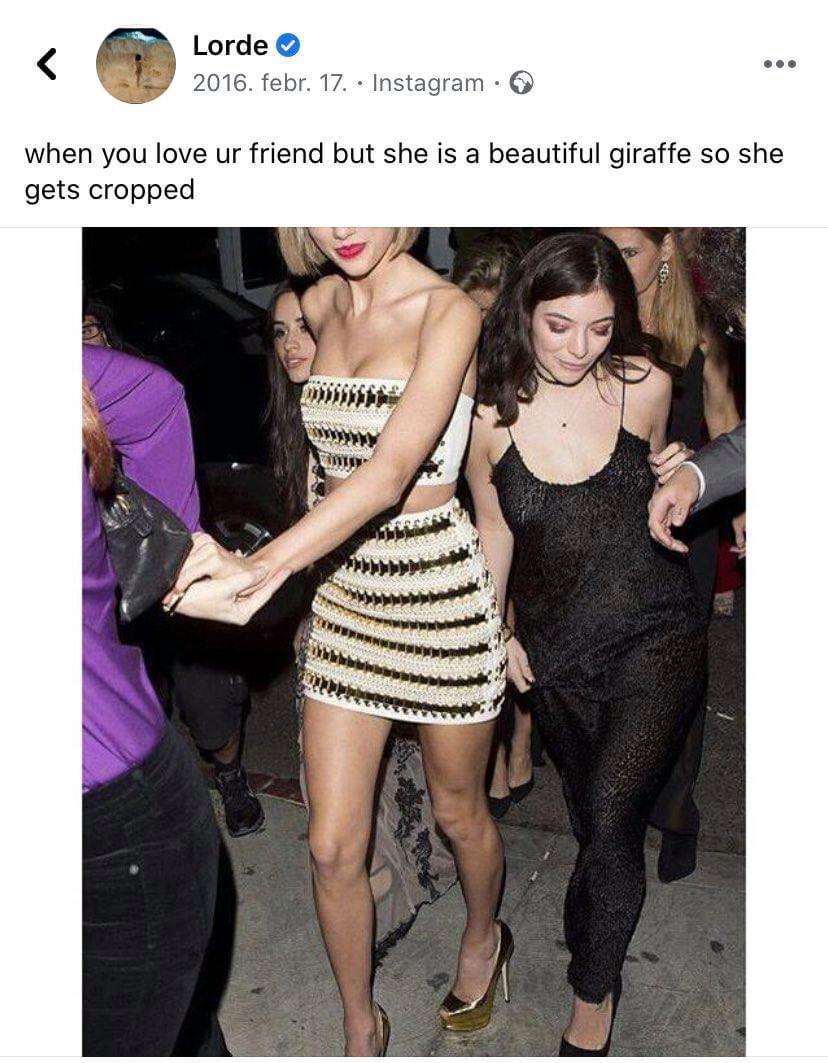 Lorde’s caption are poetry | Scrolller