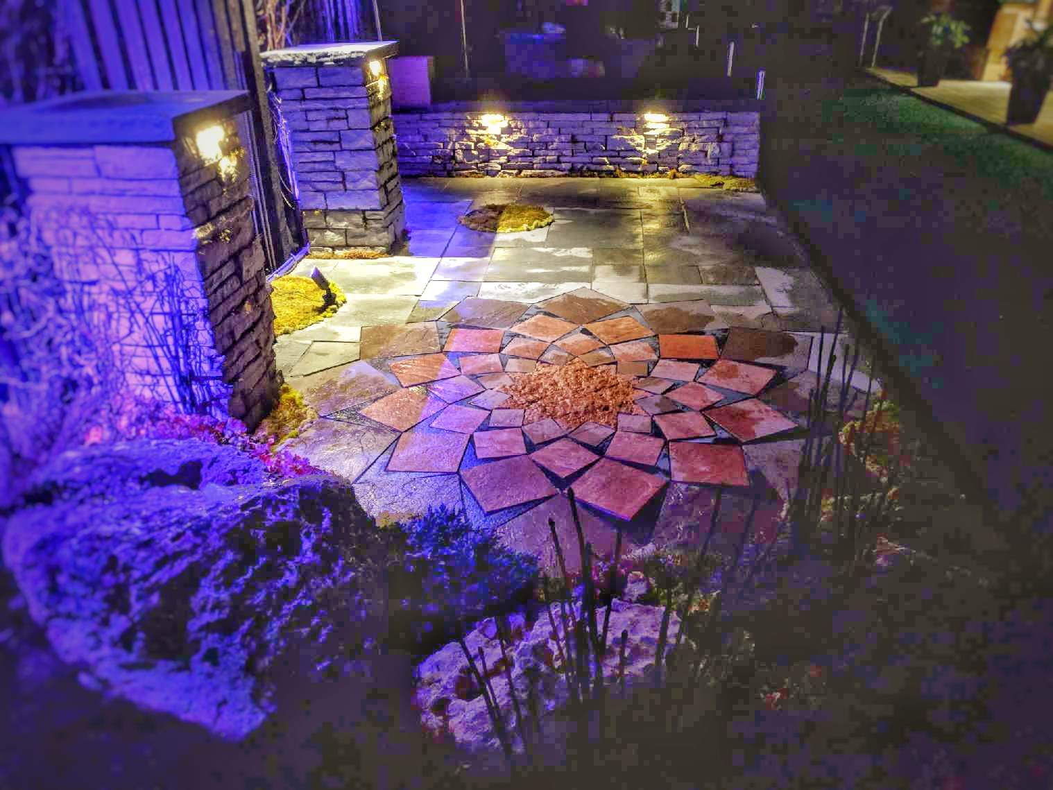 Lotus patio I just finished. | Scrolller